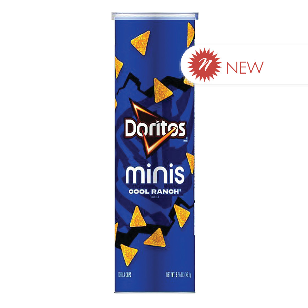 Doritos Minis Cool Ranch 5.125 oz Canister | Nassau Candy