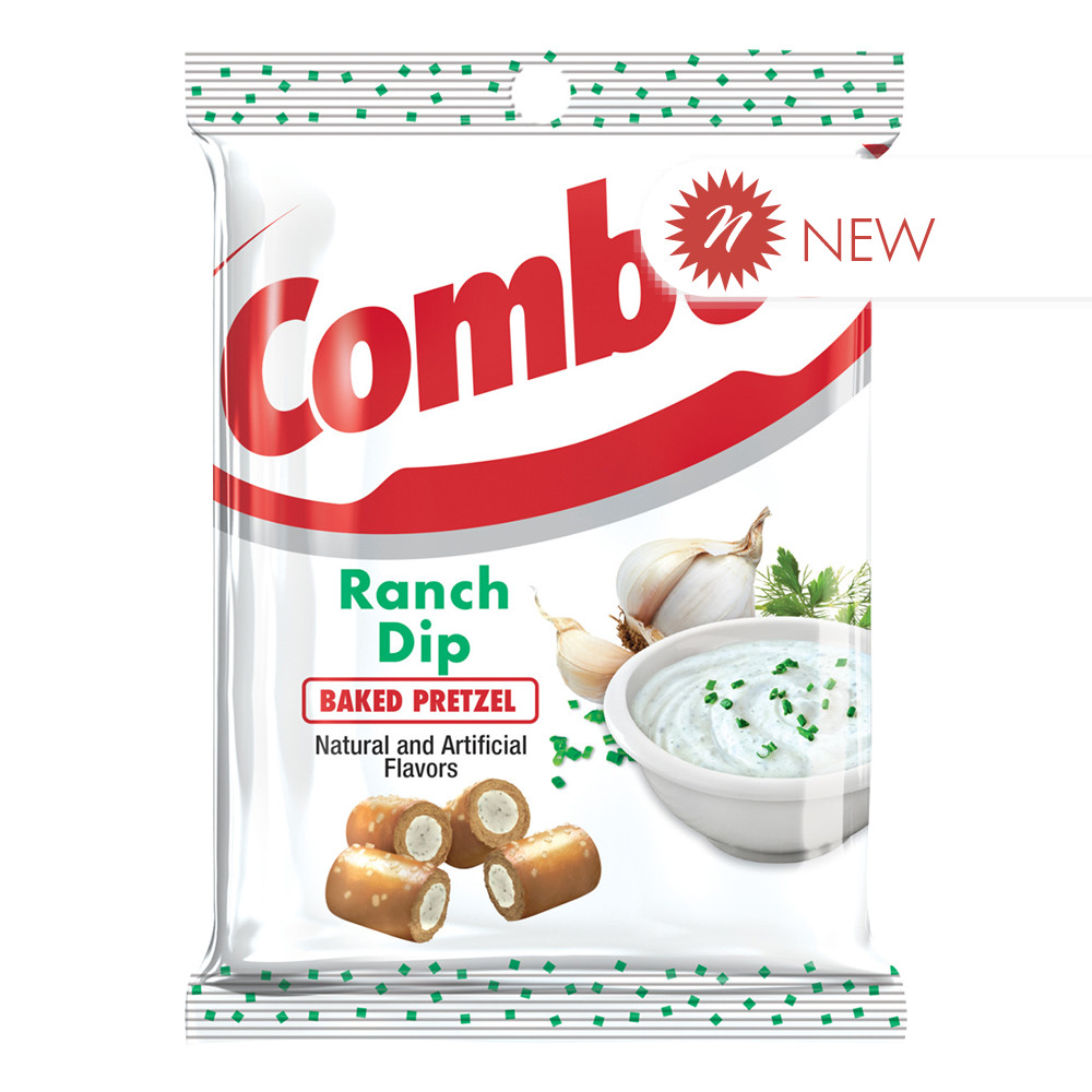 Combos Ranch Dip 6.3 oz Peg Bag | Nassau Candy