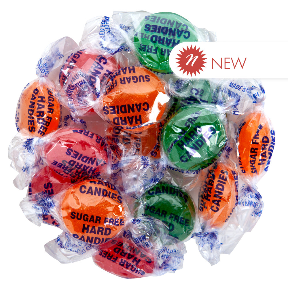 Sugar Free Assorted Fruit Disks 6 lb | Nassau Candy