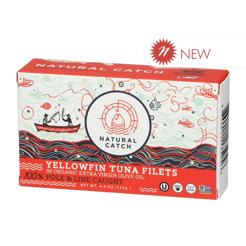 Natural Catch Original EVOO Yellowfin Tuna 4.4 oz Box | Nassau Candy