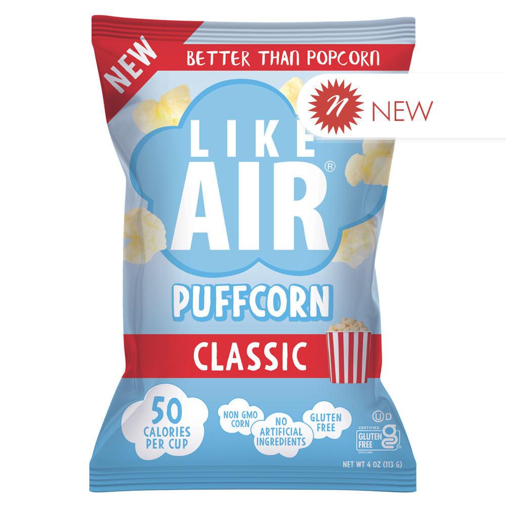 Like Air Classic Puffcorn 4 oz Bag | Nassau Candy