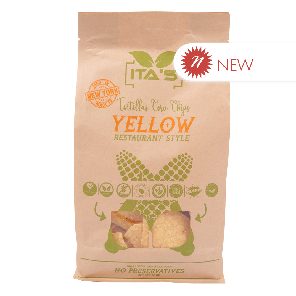 Ita's - Tortillas Corn Chips - Yellow - 10oz | Nassau Candy