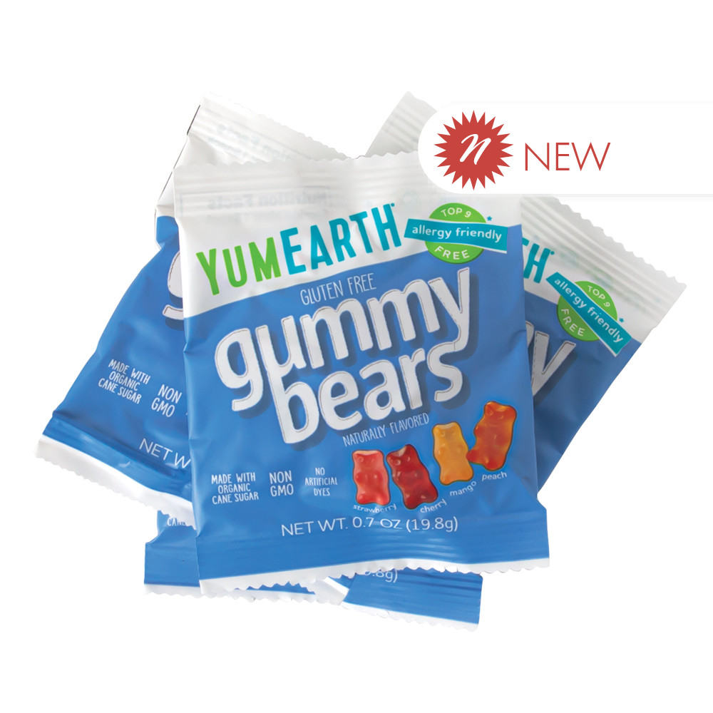 Yum Earth - Gummy Bears - .7oz | Nassau Candy