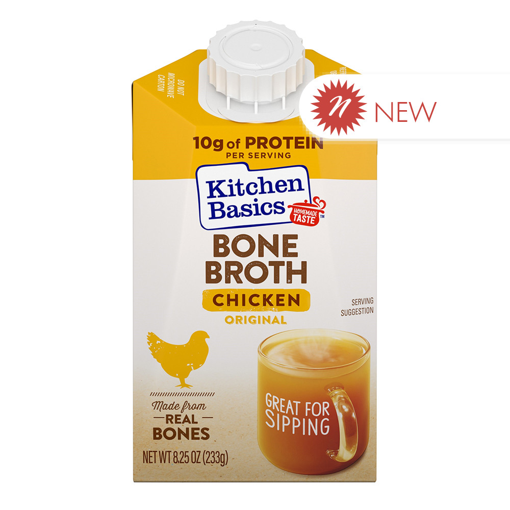 Kitchen Basics - Bone Broth Chicken - 8.25oz | Nassau Candy