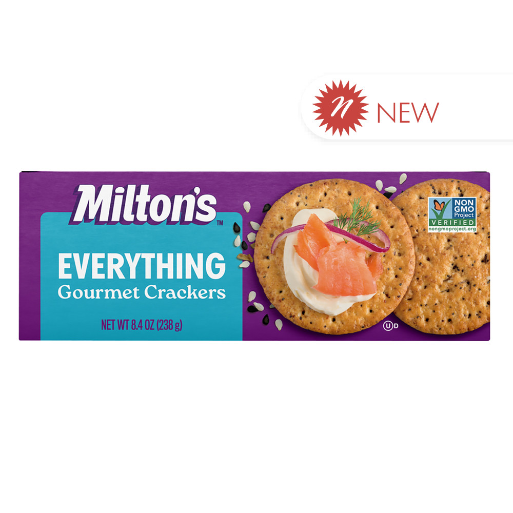 Milton's - Everything Crack 8.4oz | Nassau Candy