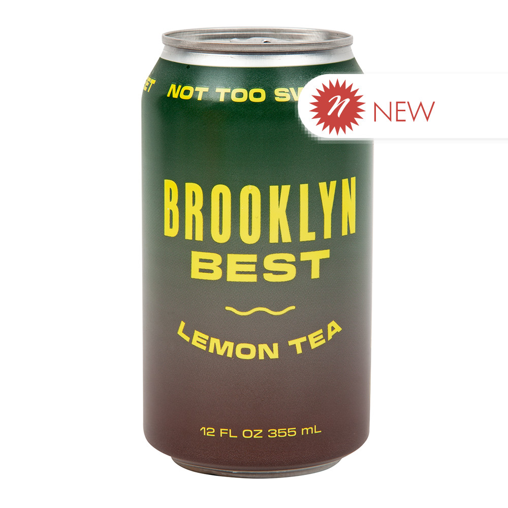 Brooklyn Best Lemon Tea 12 oz Can | Nassau Candy