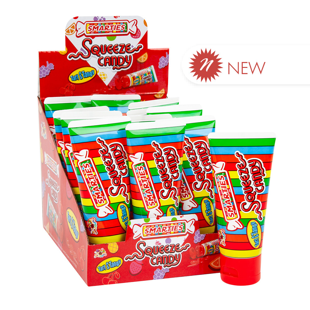Smarties Squeeze Candy 2.25 oz Tube | Nassau Candy
