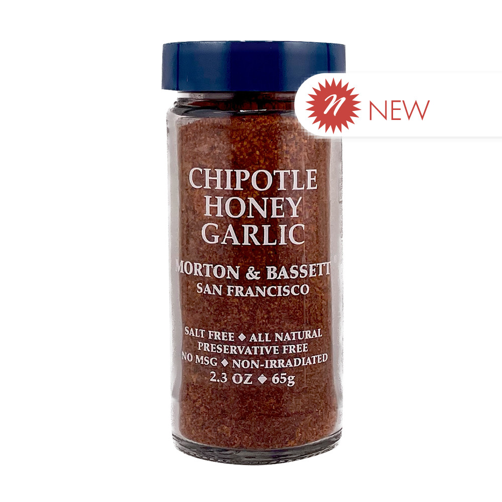 Morton & Bassett Chipotle Honey Garlic 2.3 oz Shaker | Nassau Candy