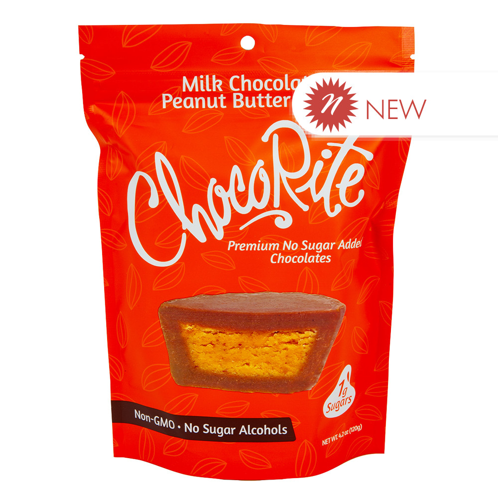 Chocorite Milk Chocolate Peanut Butter Cups 4.2 oz Bag | Nassau Candy