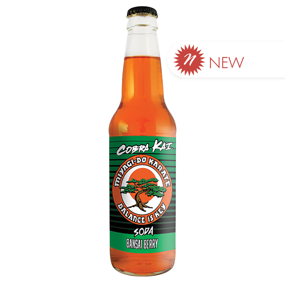 Cobra Kai Bansai Berry Soda 12 oz Bottle | Nassau Candy