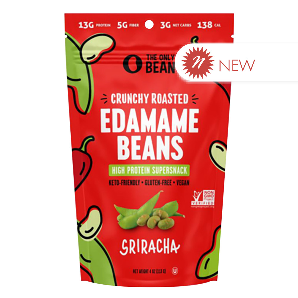 The Only Bean - Edamame - Sriracha - 4oz | Nassau Candy
