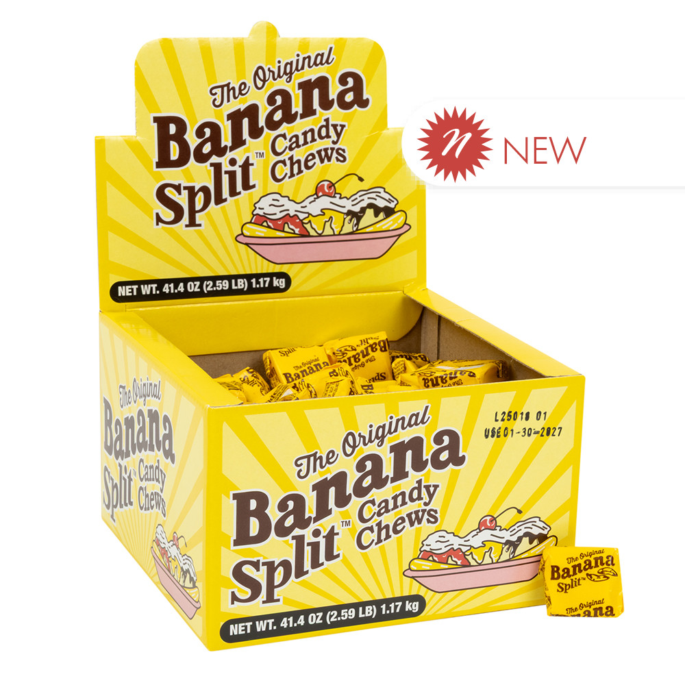 The Original Banana Split Candy Chews | Nassau Candy