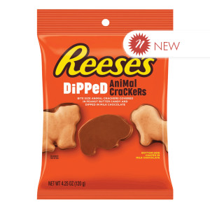 Reese's Peanut Butter Dipped Animal Crackers | Nassau Candy
