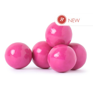 Clever Candy Bright Pink Bubble Gum Gumballs | Nassau Candy