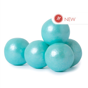 Clever Candy Shimmer Turquoise Gumballs Cotton Candy Flavored 850 CT ...