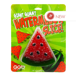 Giant Gummy Watermelon Slice Blister Pack | Nassau Candy