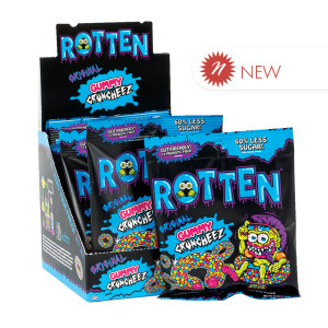 Rotten Original Gummy Cruncheez 1.8 oz Peg Bag | Nassau Candy