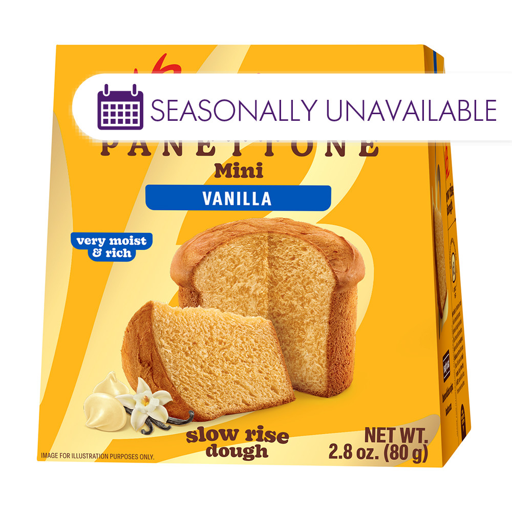 Bauducco Mini Panettone Vanilla 2.8 oz Box | Nassau Candy