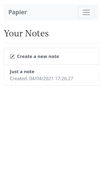 GitHub - BravoNatalie/Notes_App: 📝Papier is a simple note taking app ...