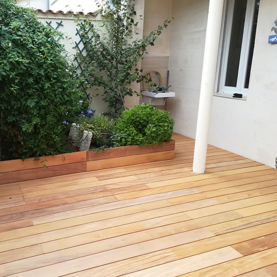 Kit terrasse complet - GARAPA - Ep.21mm x l.145mm - L.1,85m - À partir ...