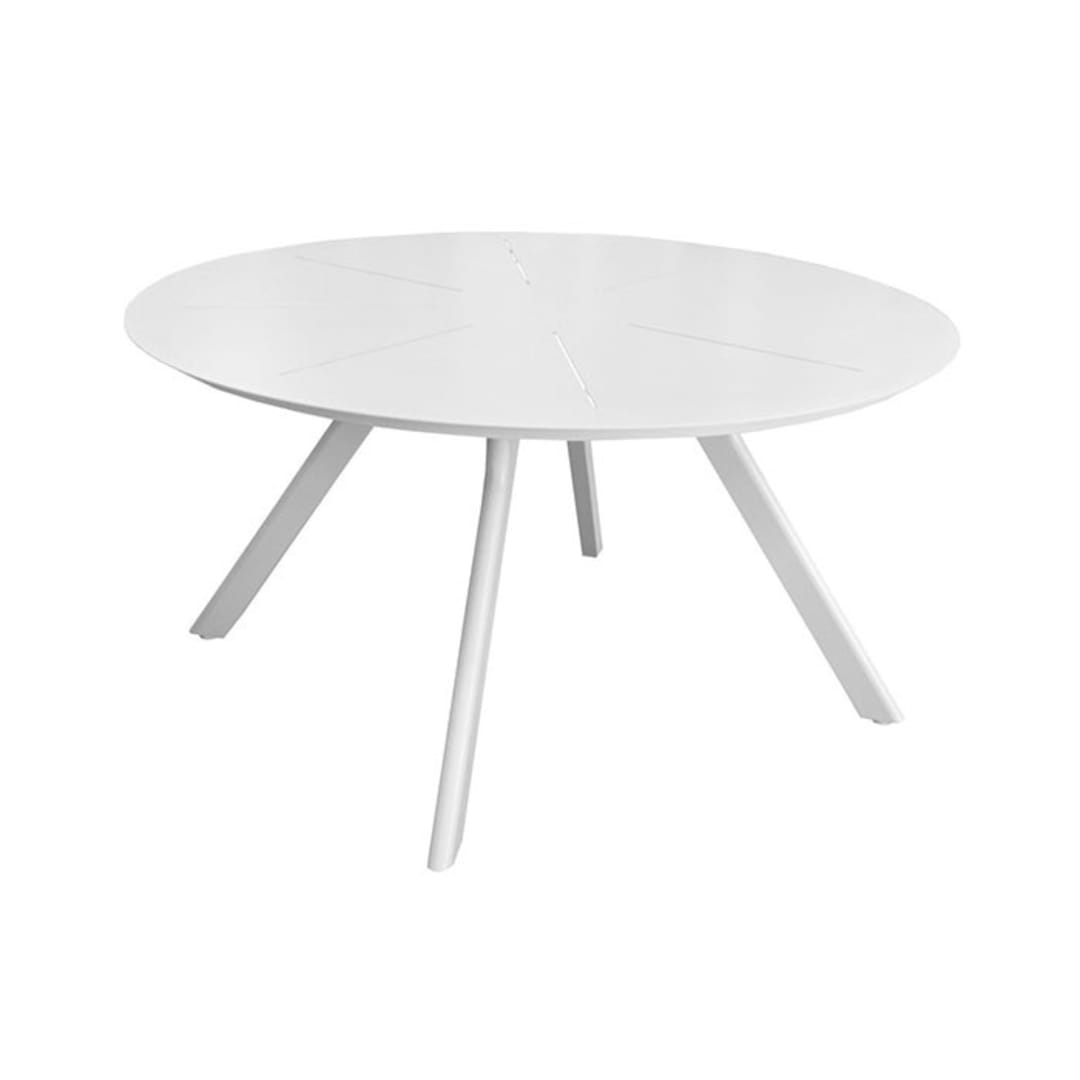 Table ronde Seven - Aluminium - 6 personnes - diamètre 150cm