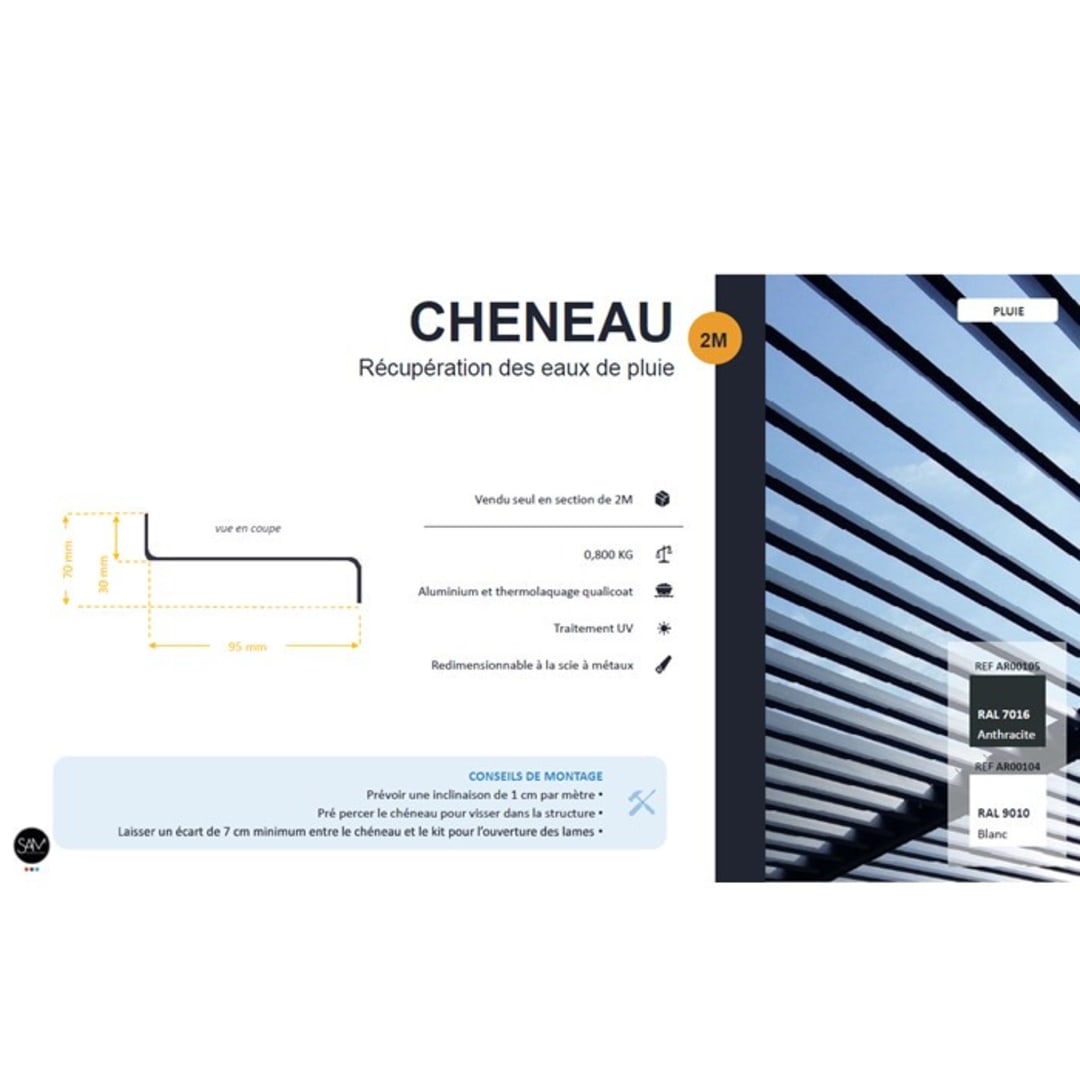 Chéneau Aluminium - Sam Kit