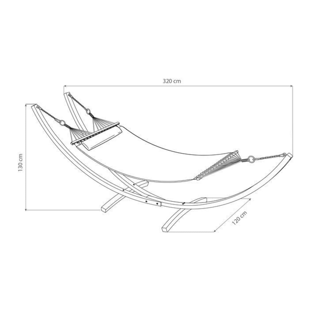 Hamac double XXL - Hawaii