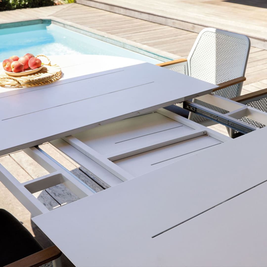 Table Jardin Extensible 46 Personnes