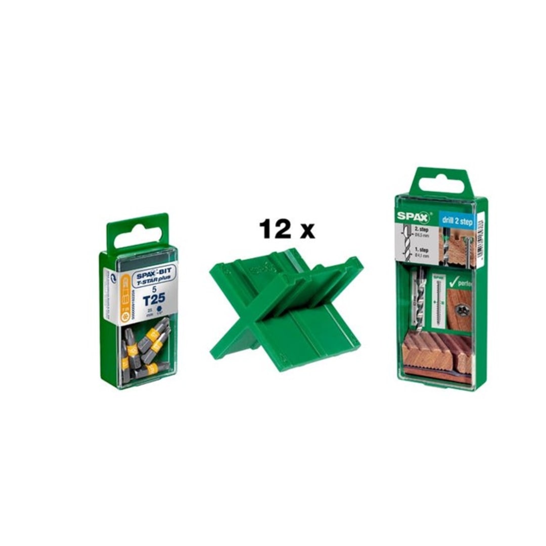 Green box pour bois exotique de la marque Spax