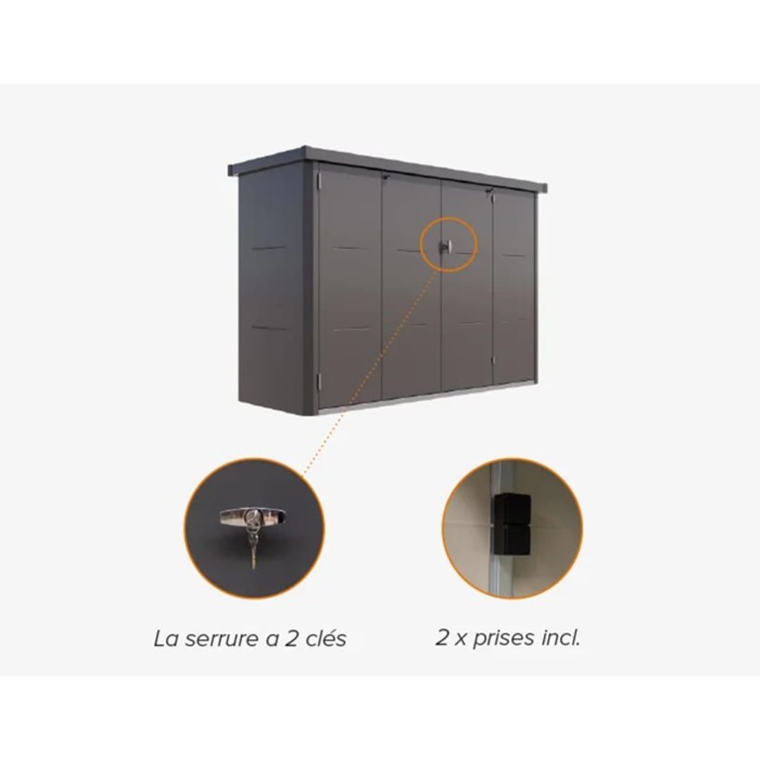 Abris pour vélo en acier Velotto - Telluria