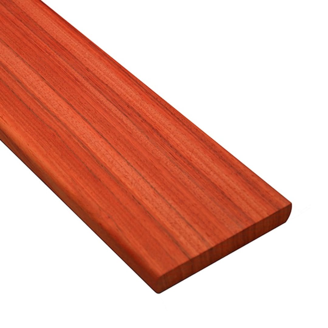 Lame terrasse bois exotique - PADOUK - LISSE - Ep.21 mm / l.120 mm ...