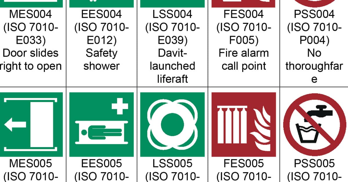 SOLAS Convention: Escape route signage rules