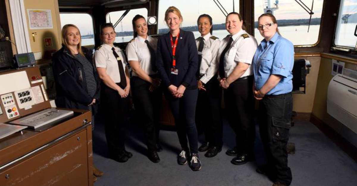Red Funnel signs Women in Maritime pledge