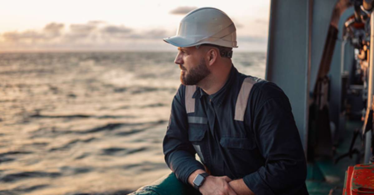 Severe stress at sea