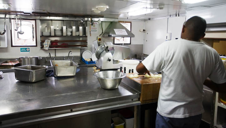Galley crew most likely to jump ship due to tough working conditions