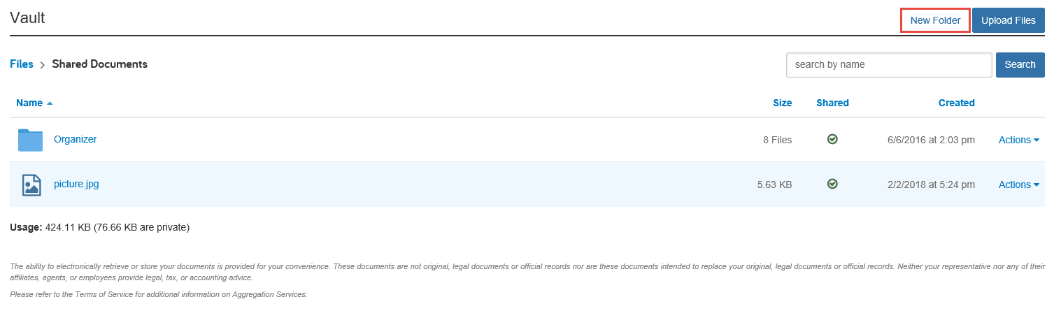 eMoney - Document Vault - Navalign