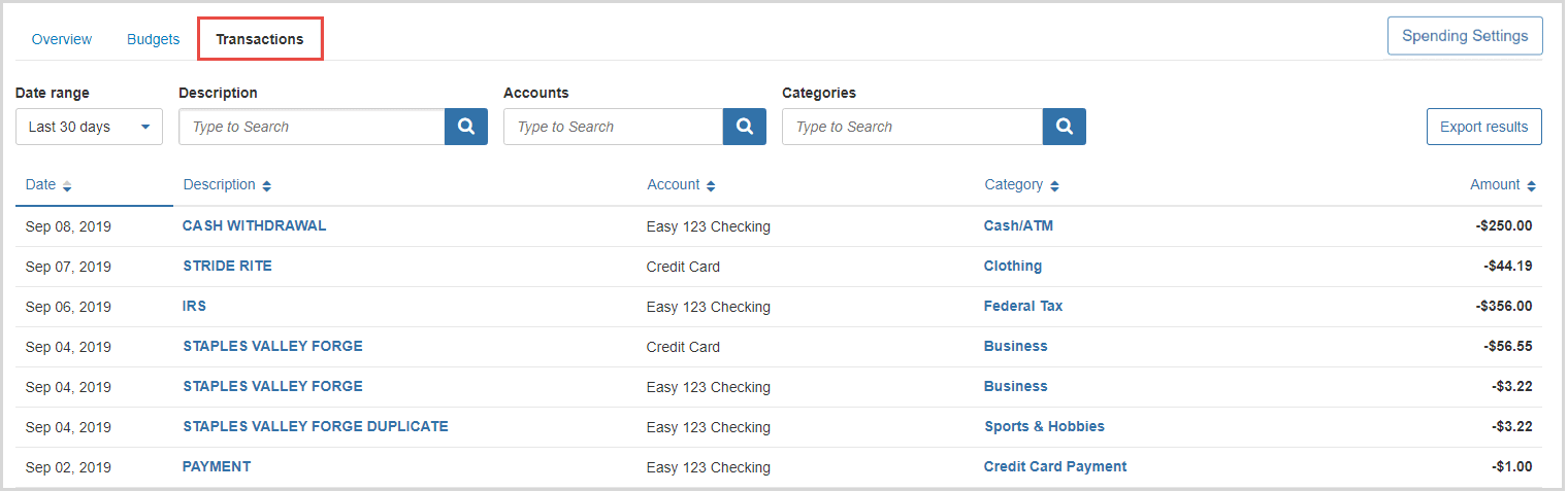 eMoney - Spending & Budgeting Tool - Navalign