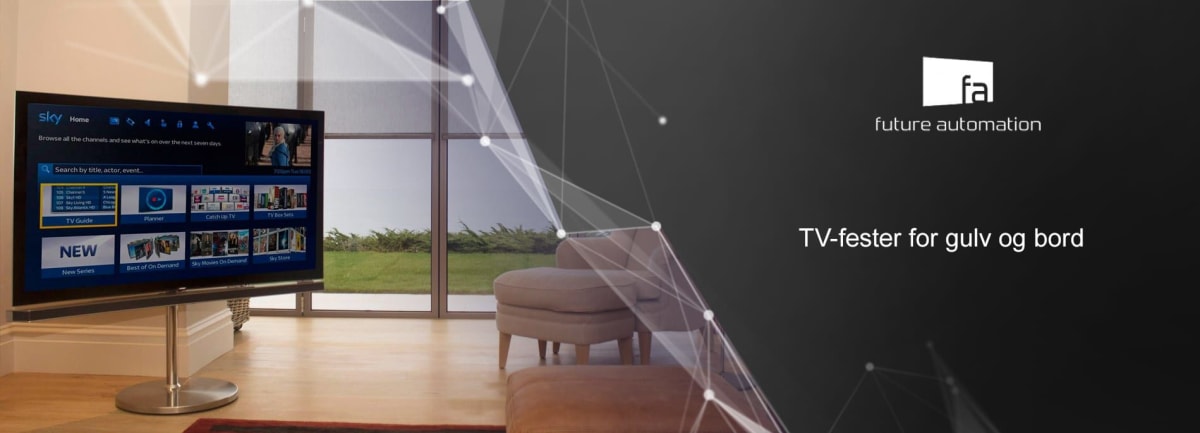 Future Automations designer og produserer et utvalg av gulv-/bordfester ...