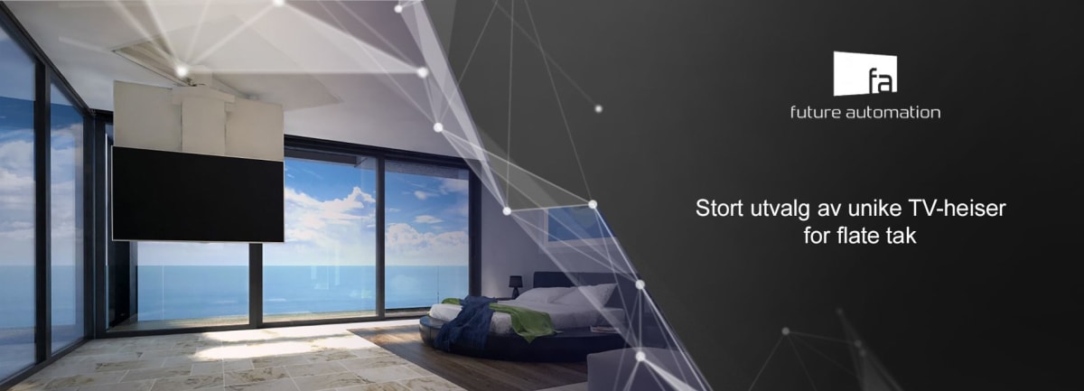 Future Automation er markedsleder innen TV-takheiser