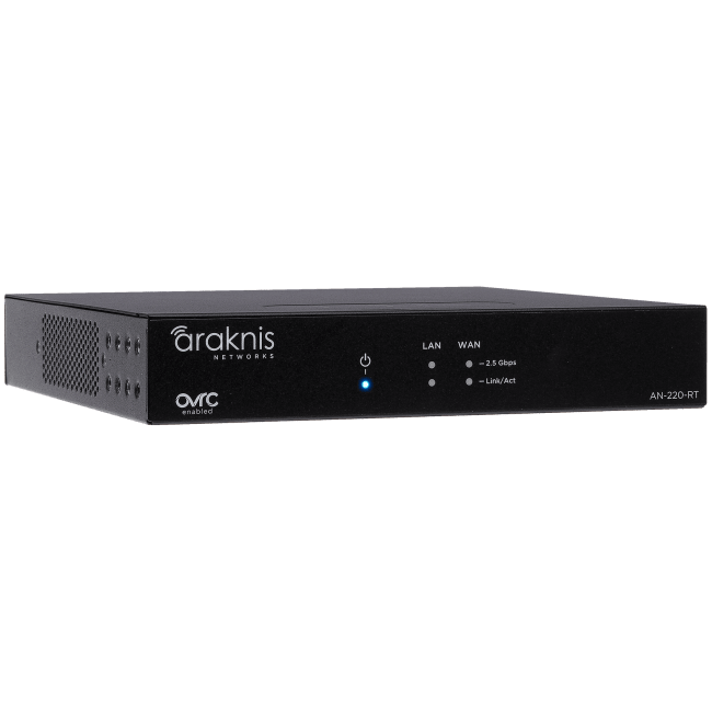 Araknis AN-220-RT, 220-Series Single-WAN Multi-Gigabit VPN Router NCMS