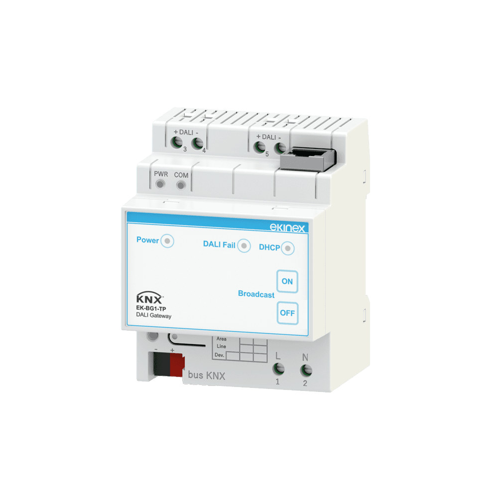 Ekinex EK-BG1-TP, DALI - KNX gateway - "Uten eske" NCMS