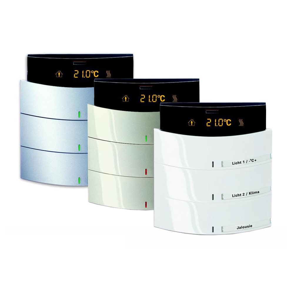 Control4 KNX termostat 3/6 knapper NCMS