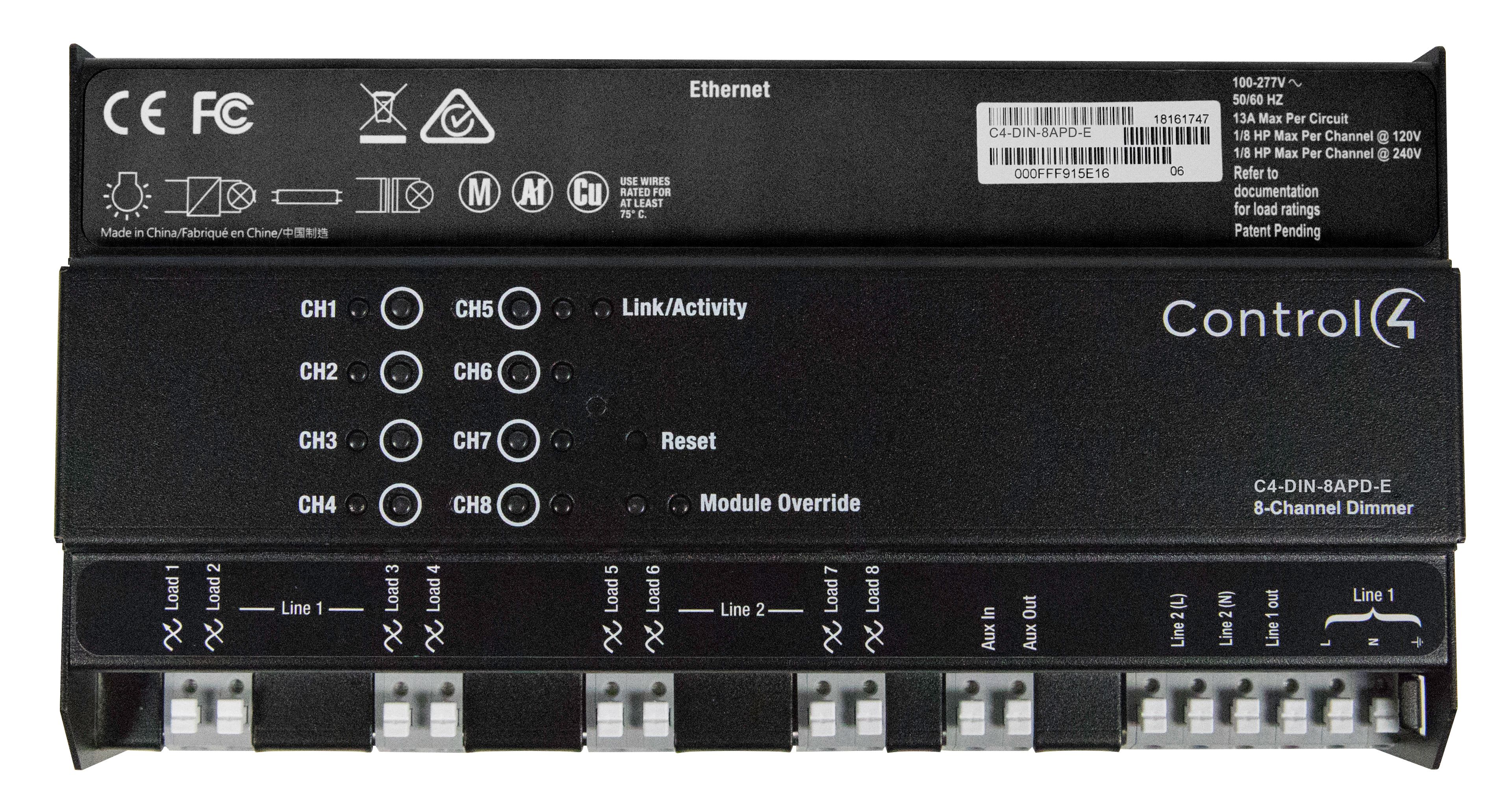 Control4 C4-DIN-8APD-E NCMS