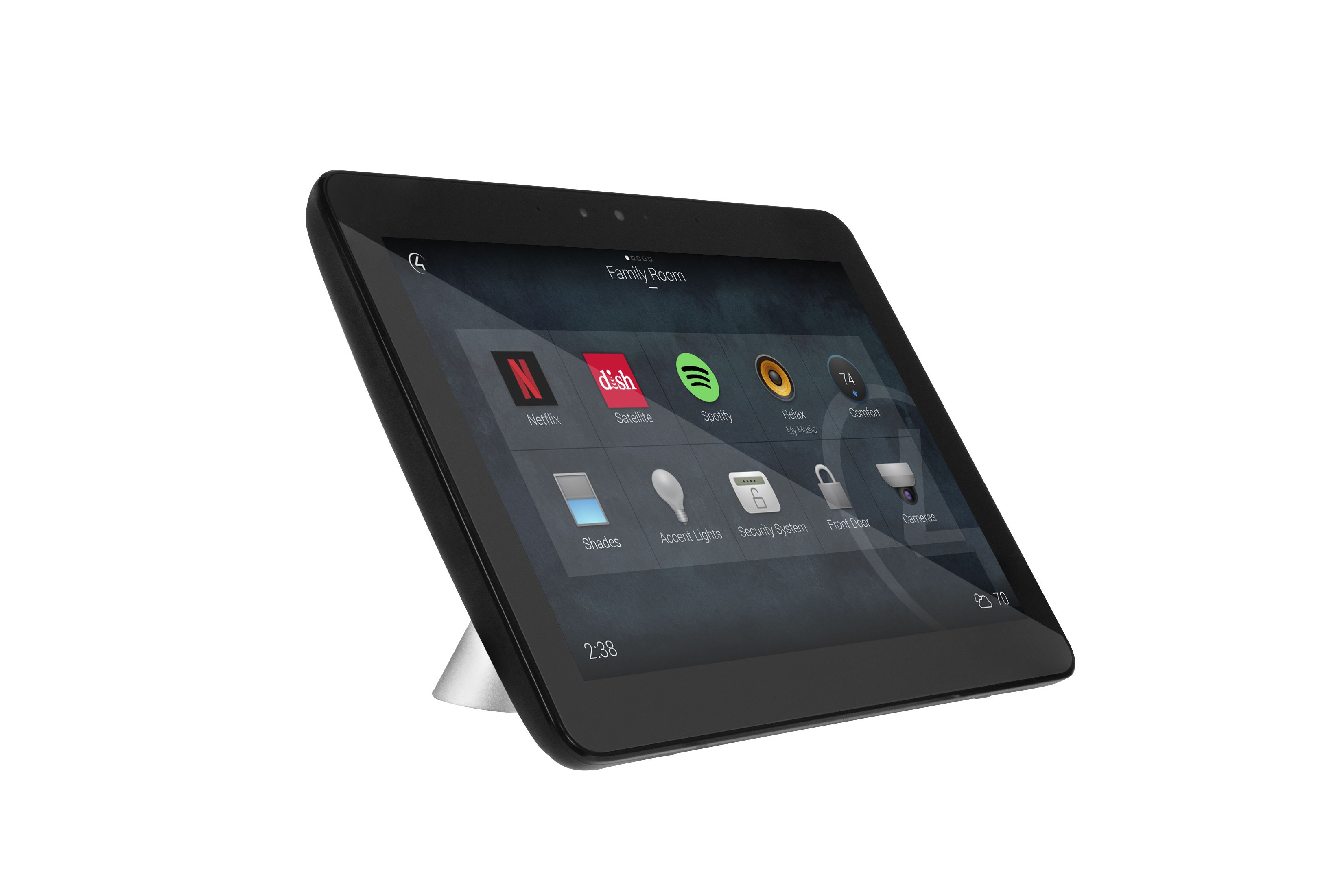 Control4 C4-T4T8-BL, 8” Tabletop Touch Screen (Black) T4 Series NCMS