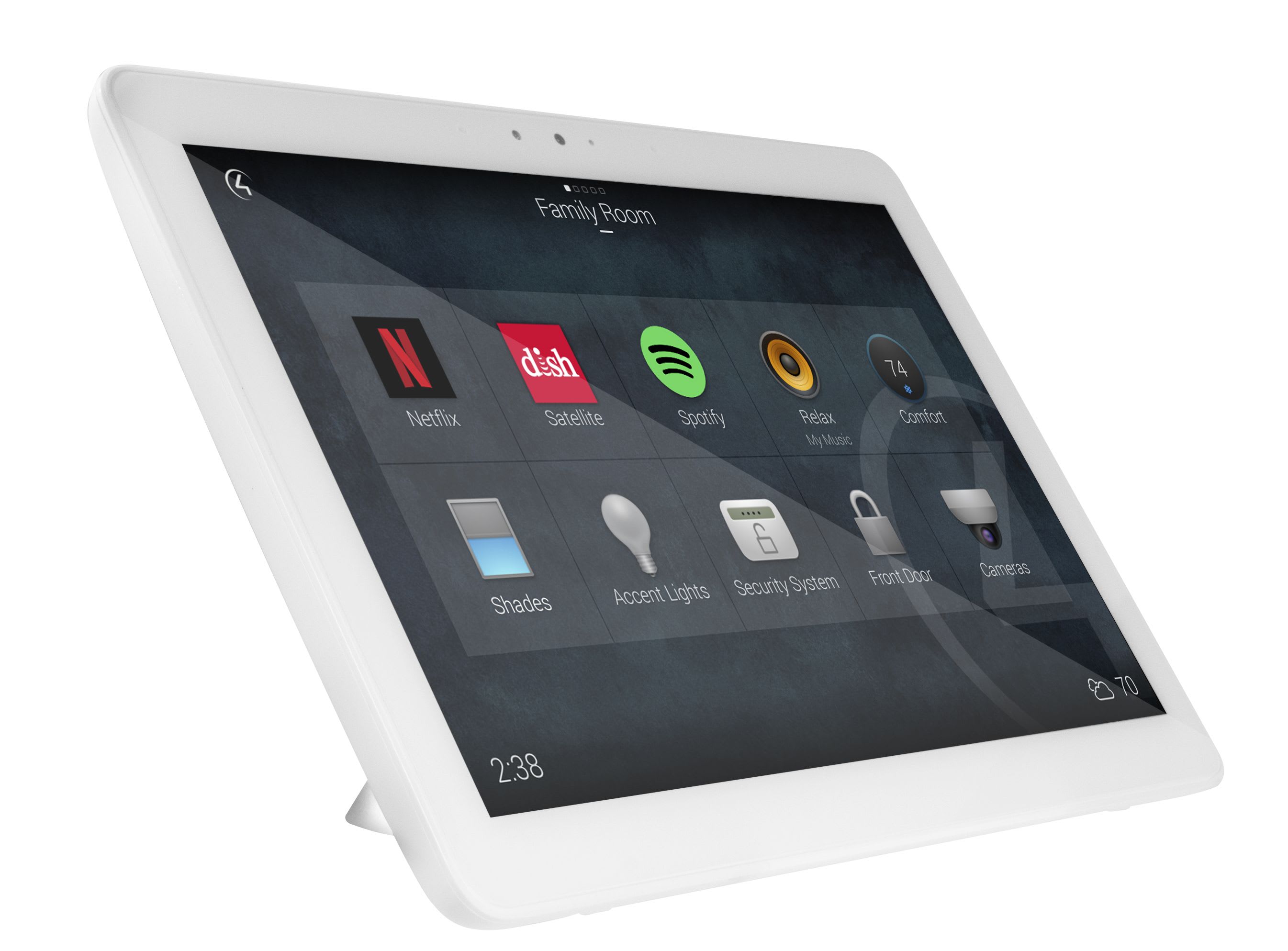 Control4 C4-T4T10-WHT, 10" Tabletop Touch Screen (White) 4 Series NCMS