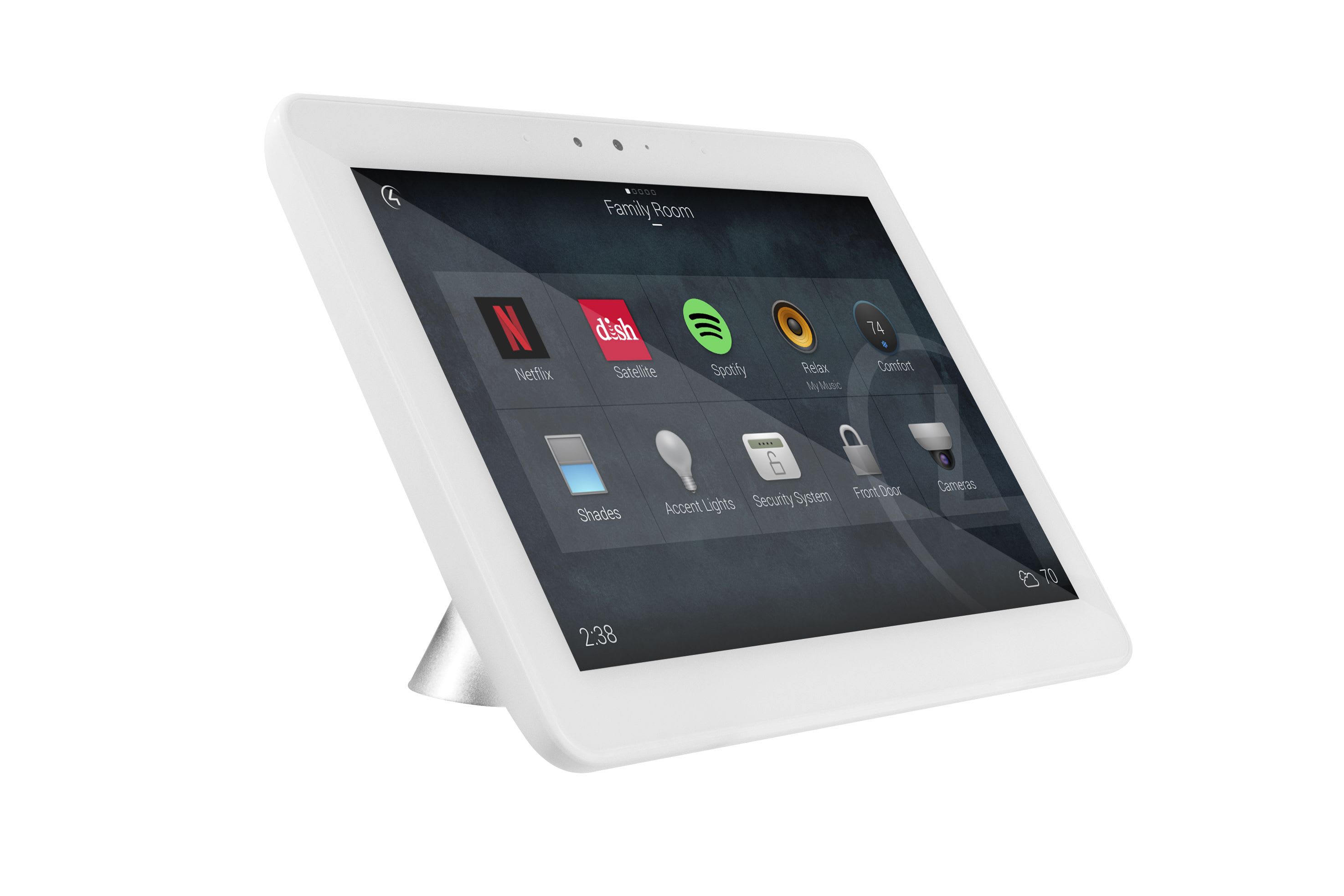 Control4 C4-T4T8-WH, 8" Tabletop Touch Screen (White) T4 Series NCMS