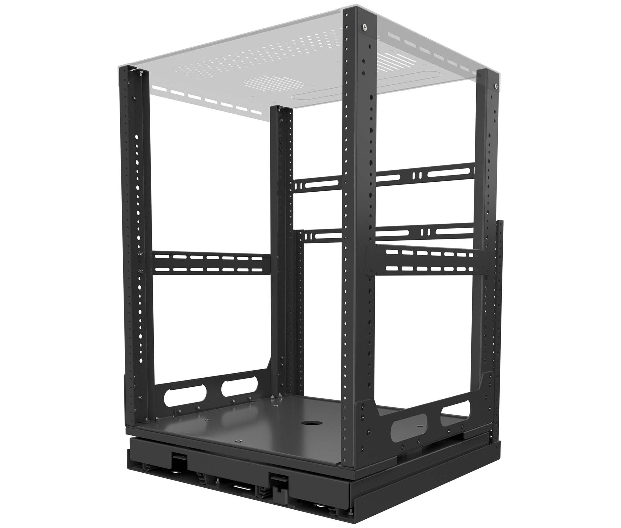 Strong SR-CAB-SLIDE-14U, In-Cabinet Slide Out Rack | 14U NCMS
