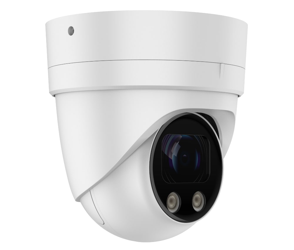 ClareVision CLR-V200-4TVFW, 4MP IP Varifocal Turret Camera i hvit NCMS