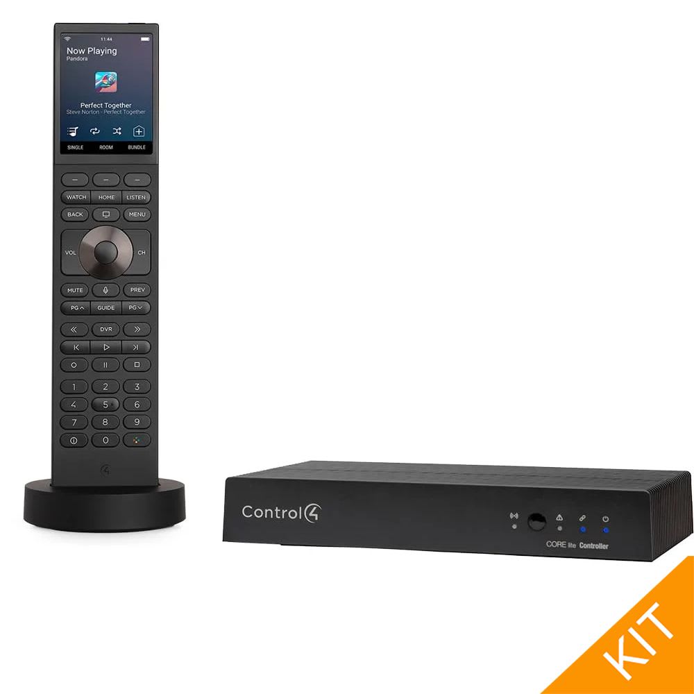 Control4 C4-CORE-Lite-BL, CORE Lite Single Room Controller and HALO Remote NCMS