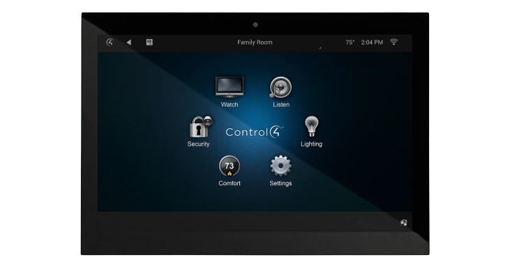 Control4 C4-WALL10-BL, sort NCMS
